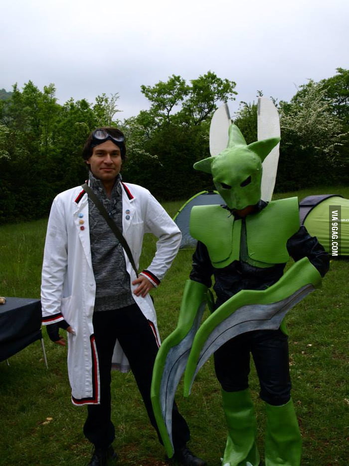 Pokemon LARP : Scyther Lvl 1 - 9GAG