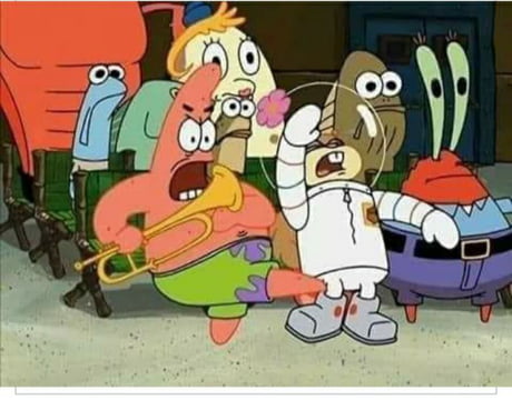 Spongebob Patrick And Sandy