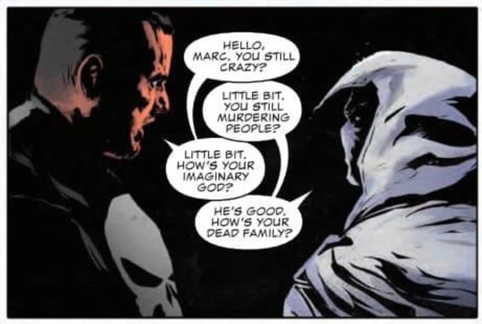 Is this one of the Fake Moon Knight Meme Panels or Is this actually ...