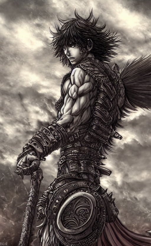Last work found of kentaro miura - 9GAG