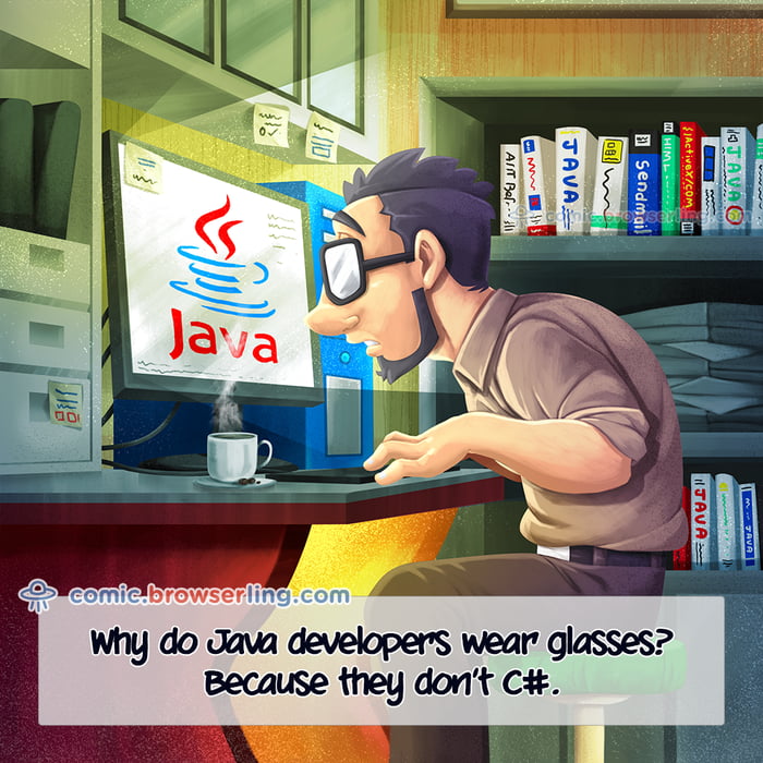 Glasses - Web Developer Joke - 9GAG