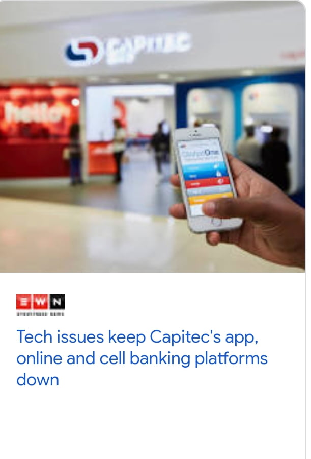 Capitec down - 9GAG