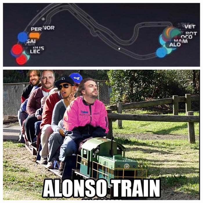 Wide Alonso at it again - 9GAG