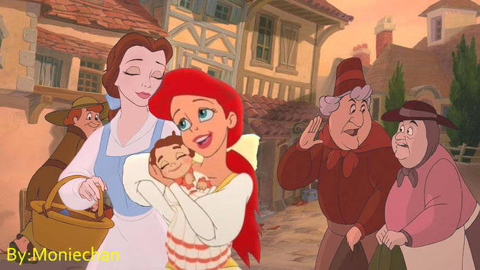 Ariel x Belle - 9GAG