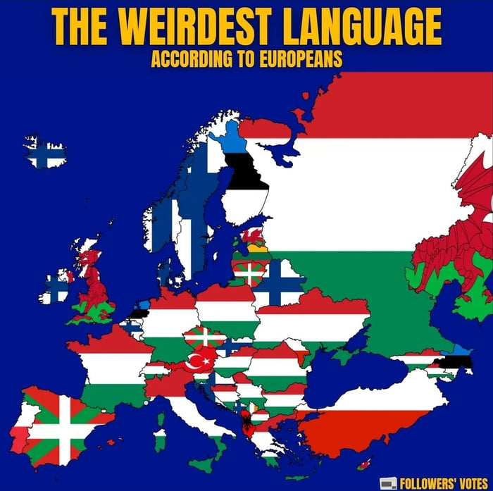 The weirdest language - 9GAG