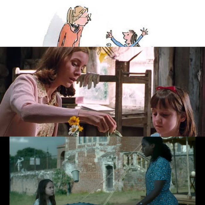 Mshoney In Matilda Books Vs 1996 Movie Vs Netflix Adaptation Just Why Netflix 9gag