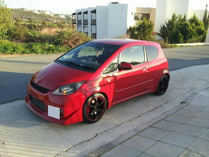 Mitsubishi Colt Modified Color:Red - 9GAG