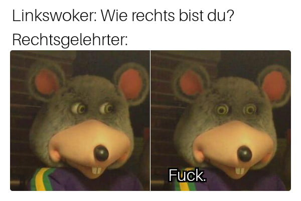 Na offensichtlich Ultrarechts. - 9GAG