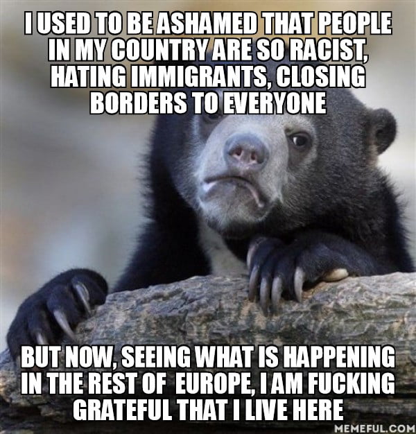 I live in Lithuania, and I would say come here if you are civilized and ...