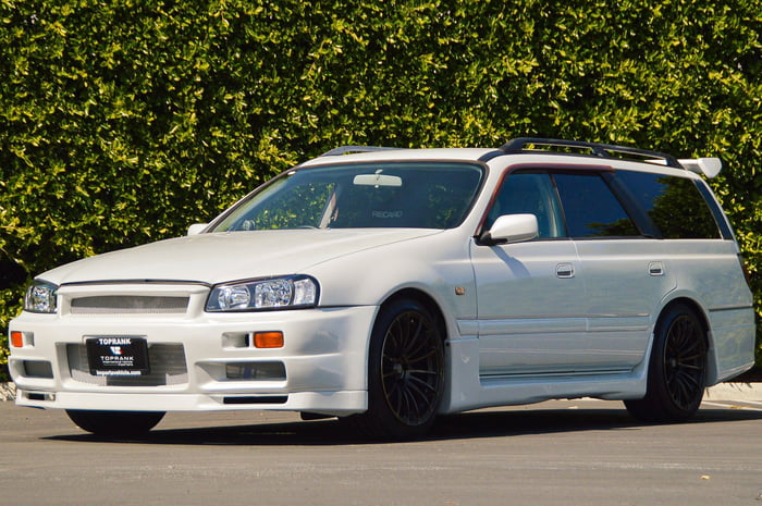1997 Nissan Stagea Autech Version 260RS(R34 Skyline Front End ...