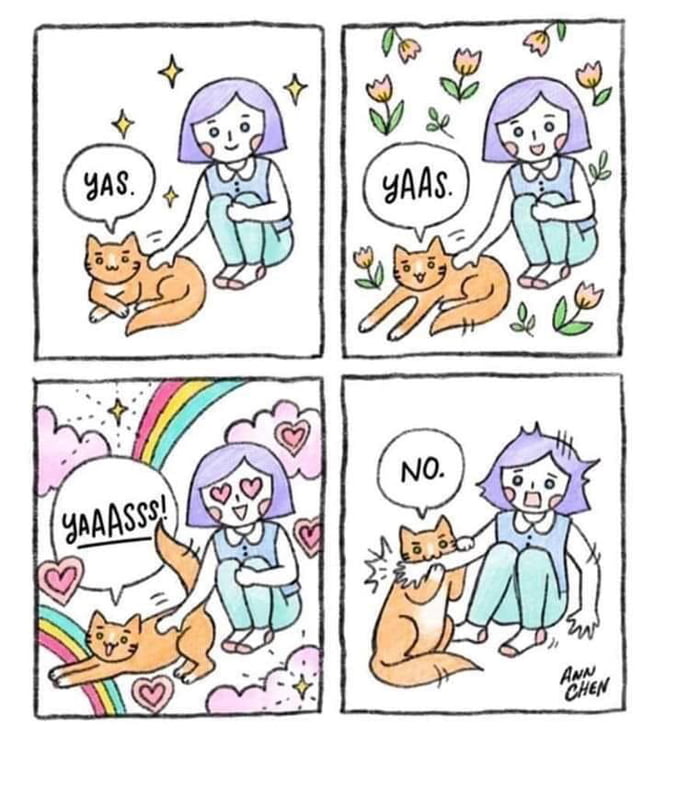 Yesyesyesno in a comic - 9GAG