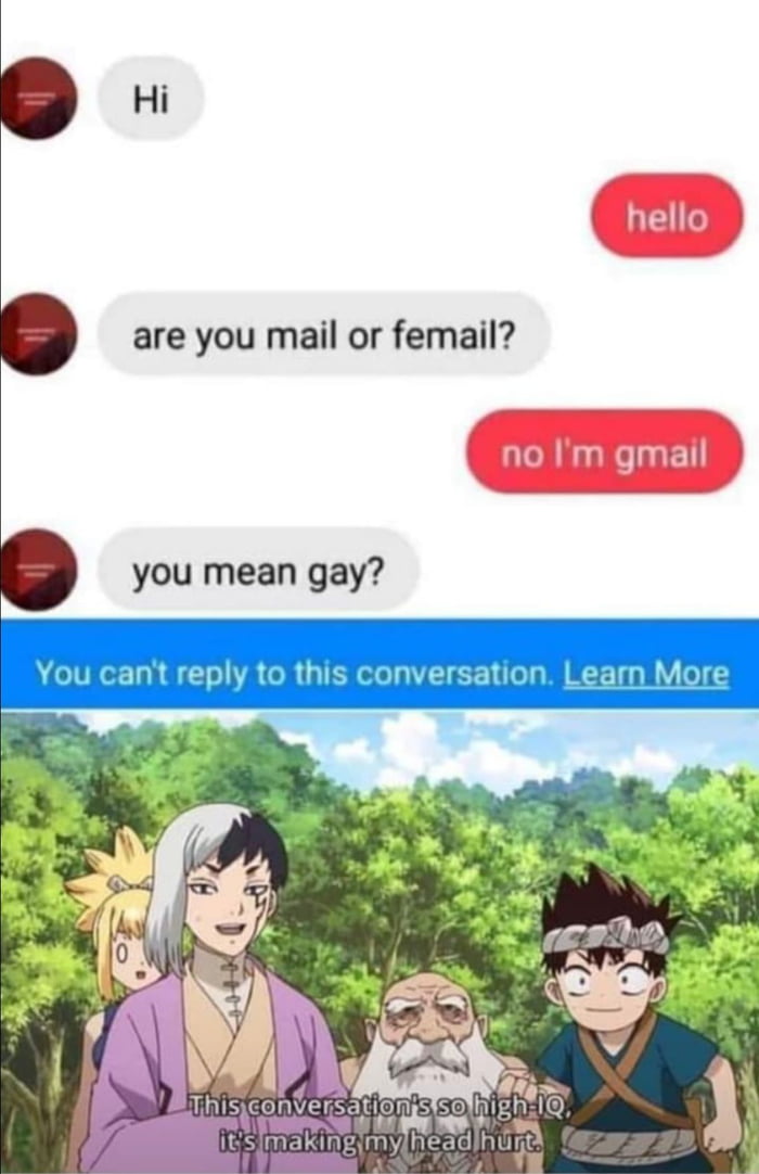 Are you mail or femail? - 9GAG