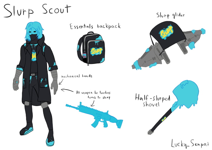 Slurp Scout (skin concept) - 9GAG