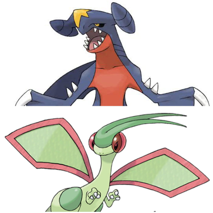 Garchomp or Flygon? - 9GAG