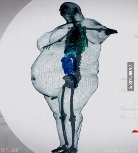 "I'm just big-boned" - 9GAG