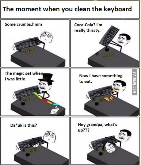 Clean Keyboard Memes