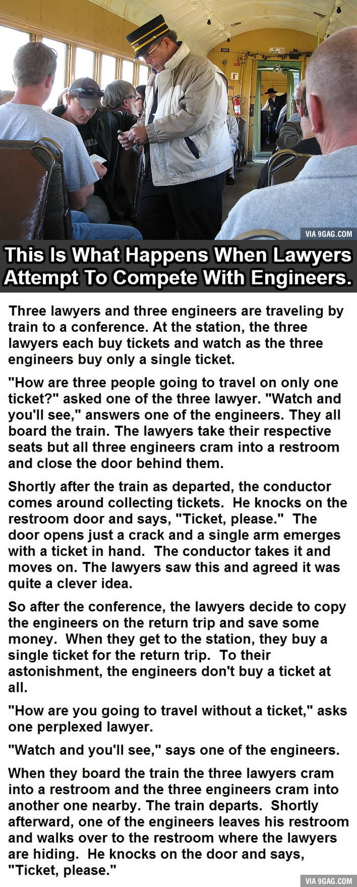 Lawyers Vs Engineers - 9GAG