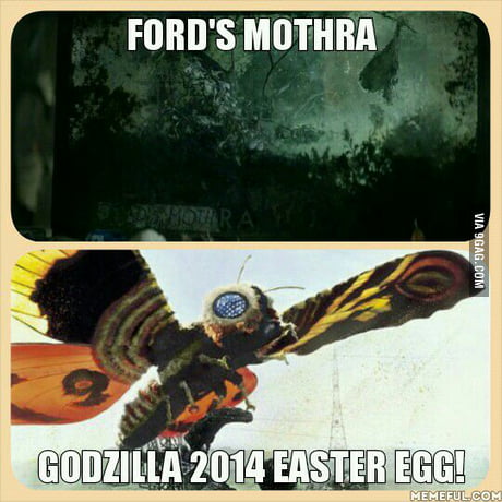Godzilla Mothra Easter Egg