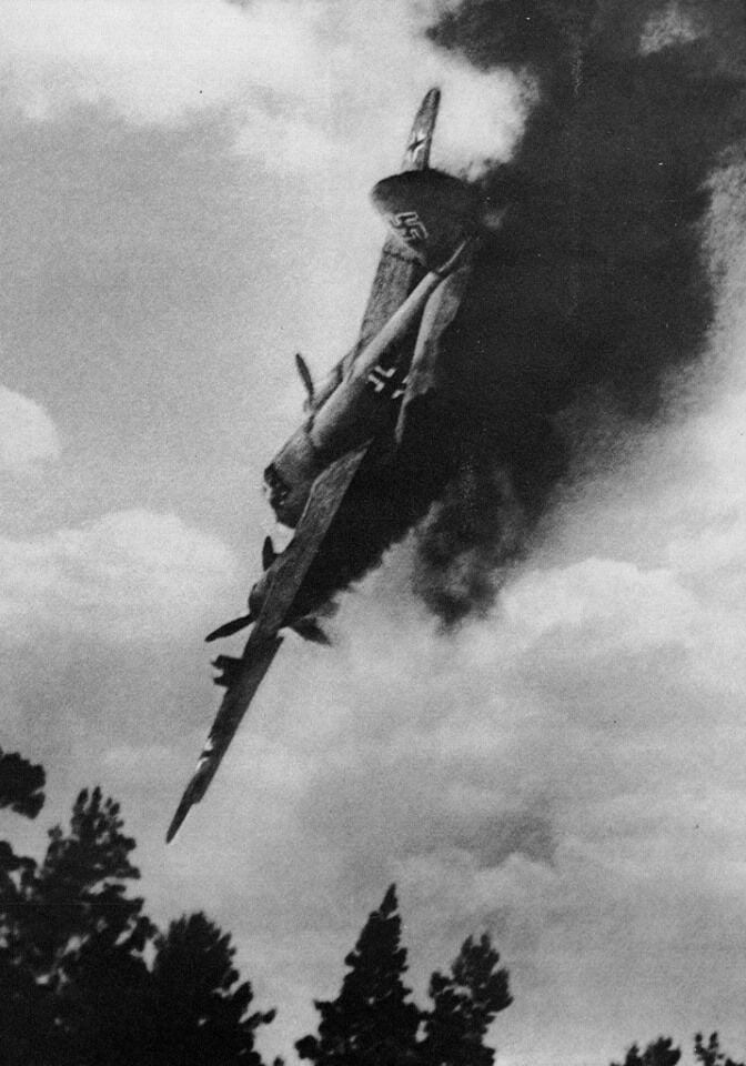 Uploading a WW2 Photograph occasionally #80 The last moments of a ...