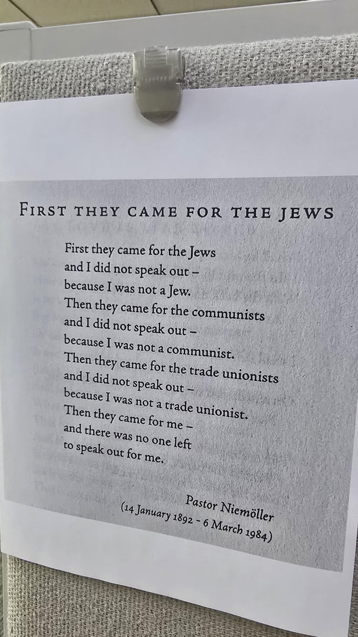 This poem is apparently highly controversial and political now. - 9GAG