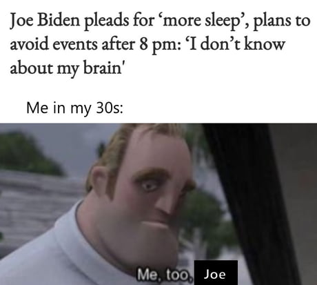 Best Funny sleepy joe Memes - 9GAG