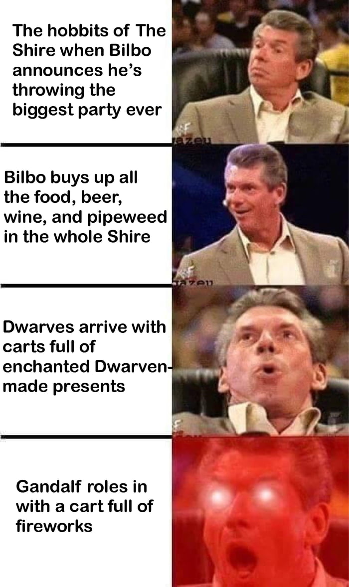 A short and witty hobbit does the trick - 9GAG