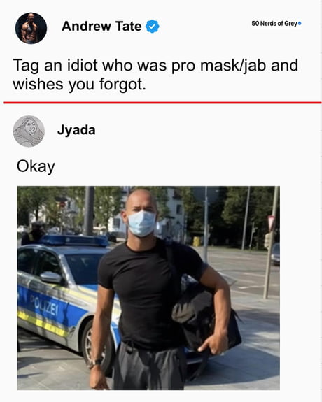 Best Funny andrew tate Memes - 9GAG