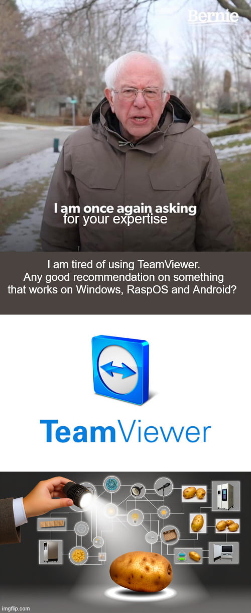 Not long enough but potato anyway - 9GAG