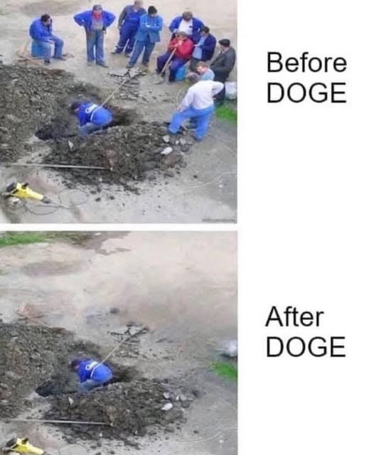 Doge = Elon Musk's new administration methods - worker meme - 9GAG
