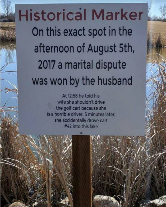 Historical sign - 9GAG