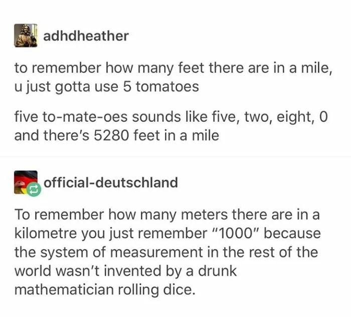 The Metric System - 9GAG