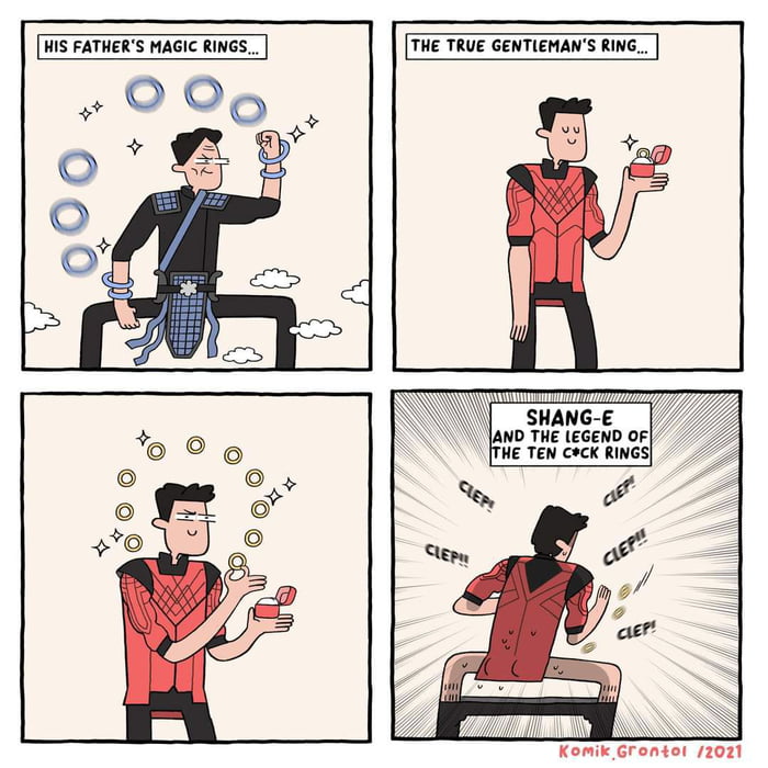 Shang Chi and the legendary ten "Ring" - 9GAG