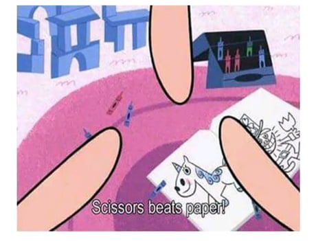 Best Funny Rock Paper Scissors Memes - 9GAG