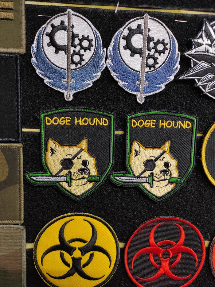 Finally! The Doge Hound patches have arrived! - 9GAG