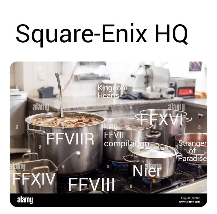 Too many pots on the stove - 9GAG