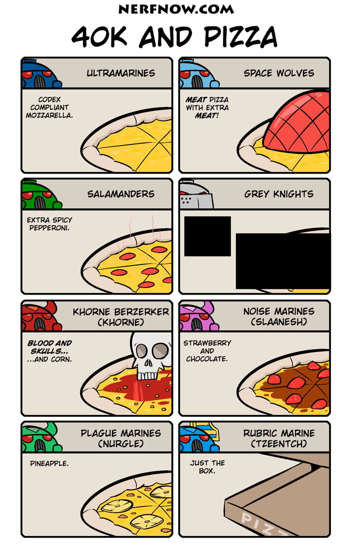 40k Pizza - 9GAG