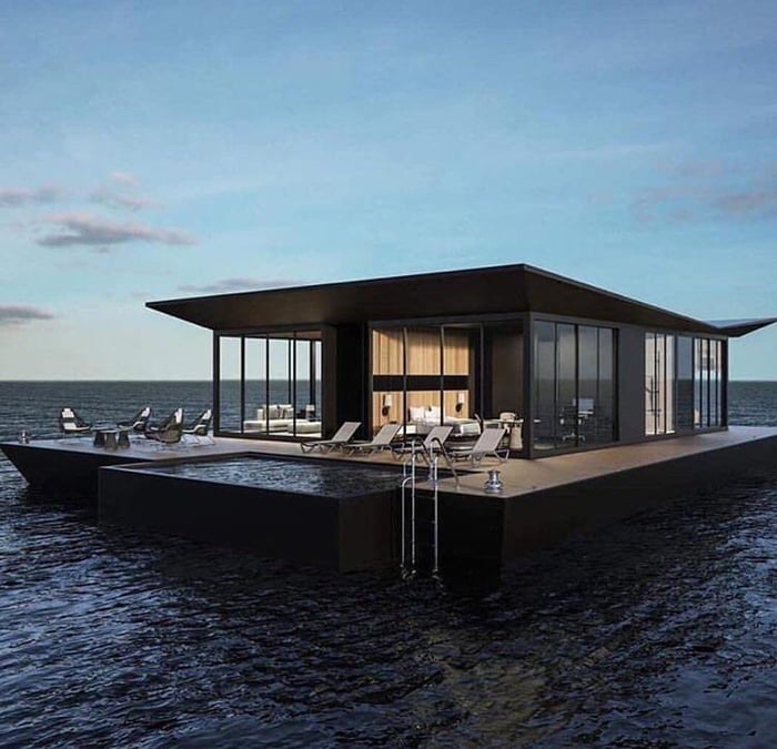 Floating house - 9GAG