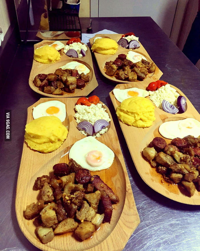 Traditional romanian breakfast - 9GAG