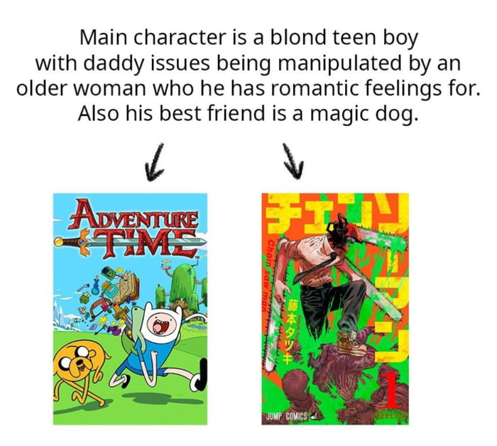 Csm is a rip off adventure time? - 9GAG