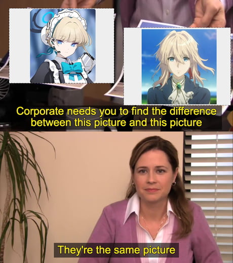 Best Funny violet evergarden Memes - 9GAG