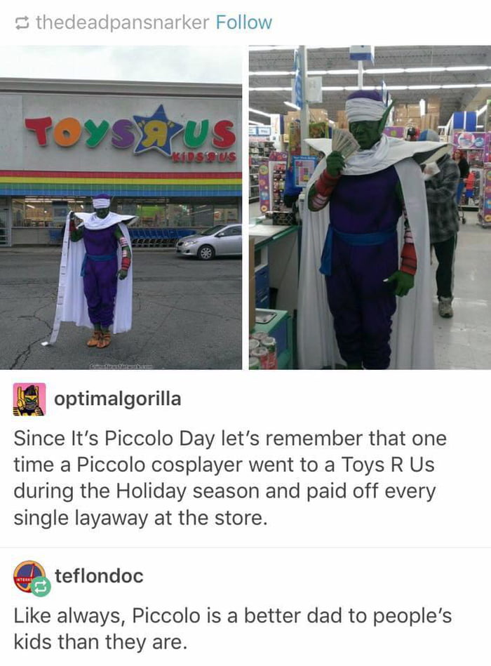 Thankful for Piccolo - 9GAG