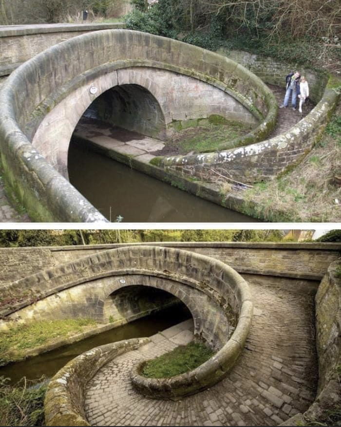 Snake bridge, England. - 9GAG