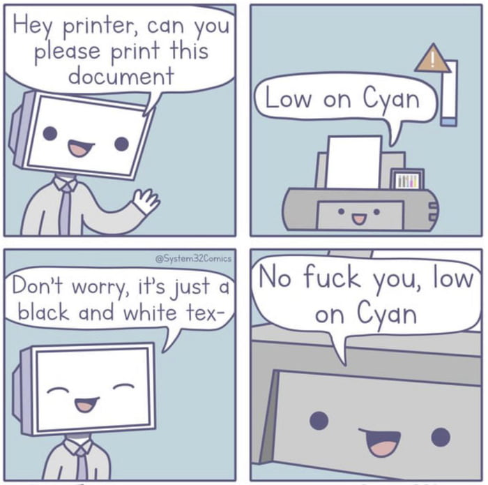 Printers. - 9GAG