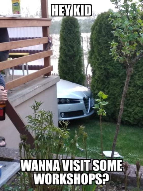 Why Alfa drivers don’t greet eachother on the street? They already met this morning at the ...