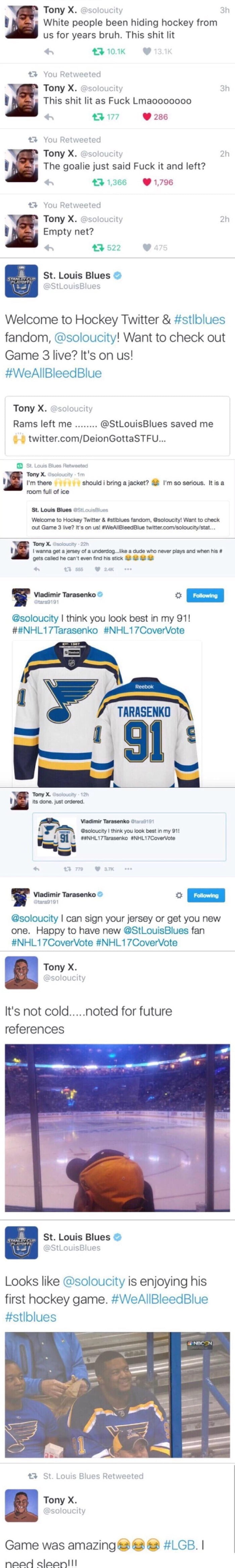 He looks so happy at the end - 9GAG