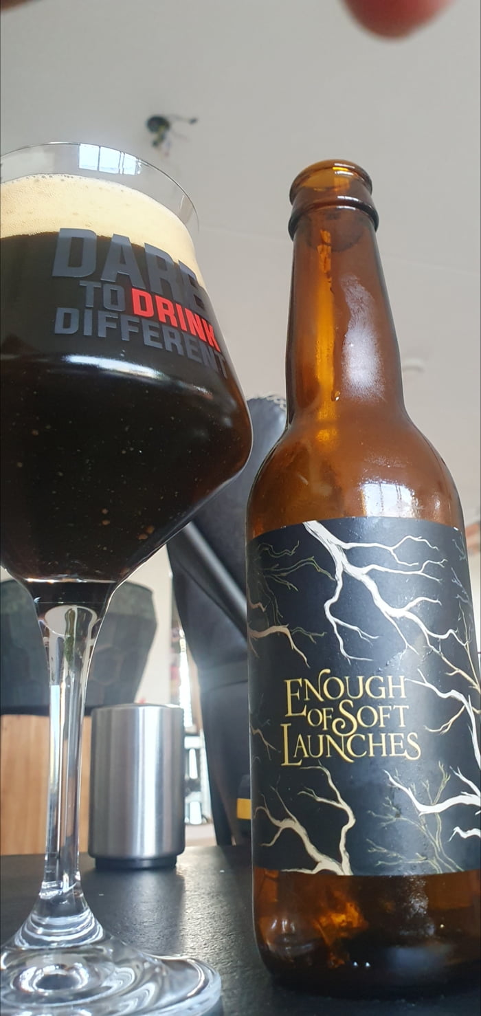 Done with sticks - Rate my beer ! - 9GAG