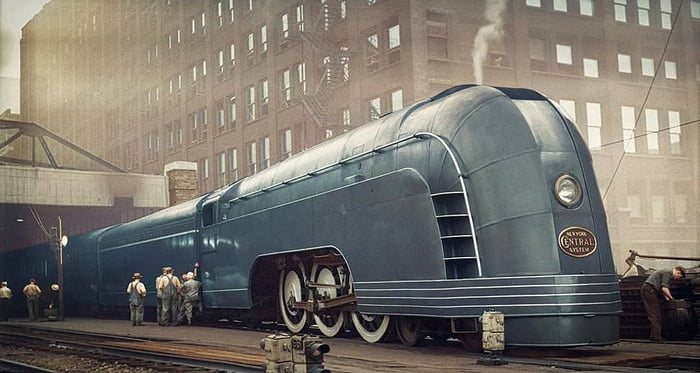Mercury Train in 1936. Mercury was the name given by the New York ...