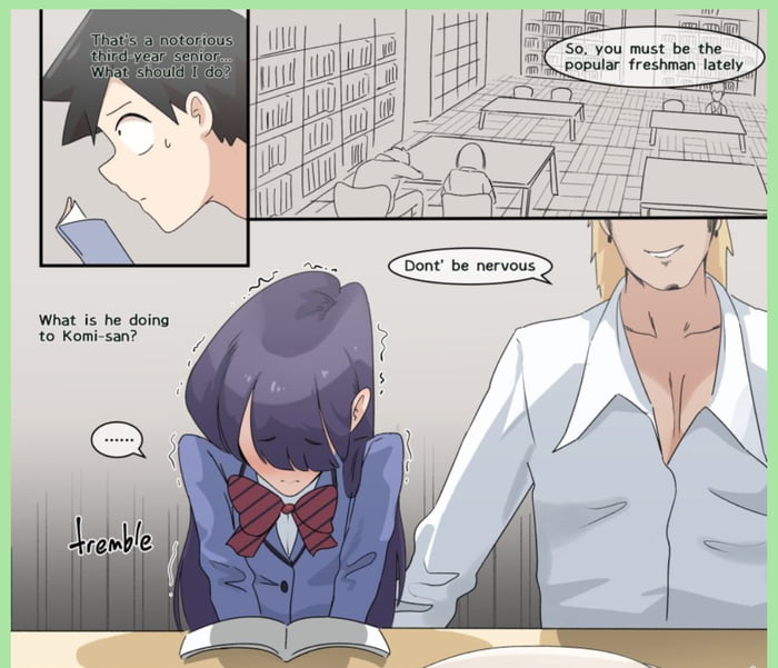 Komi and her new friend - 9GAG