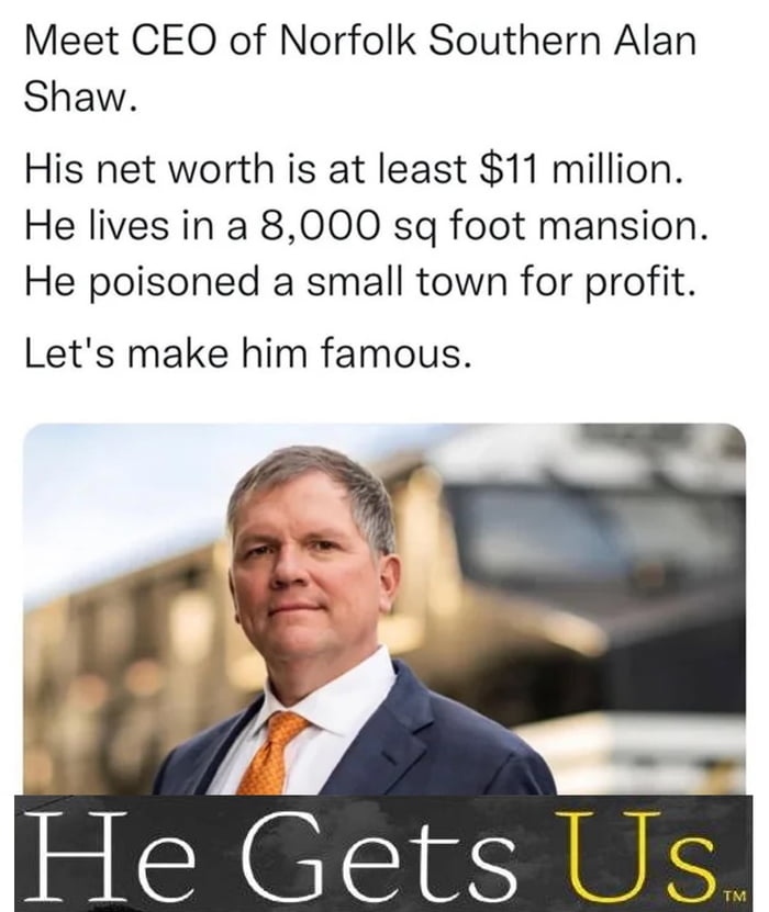 Norfolk Southern Gets Us - 9GAG