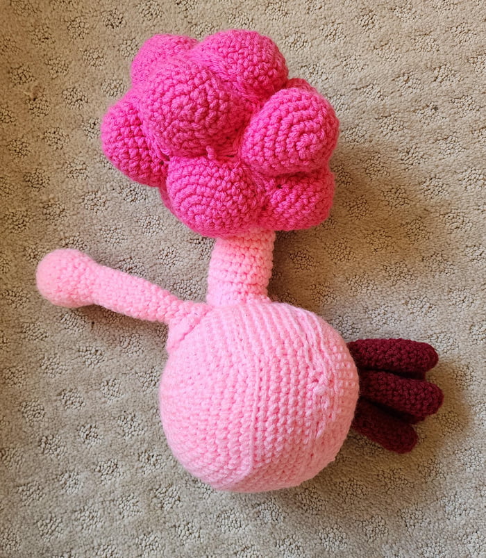 Received a crocheted plumbus - 9GAG